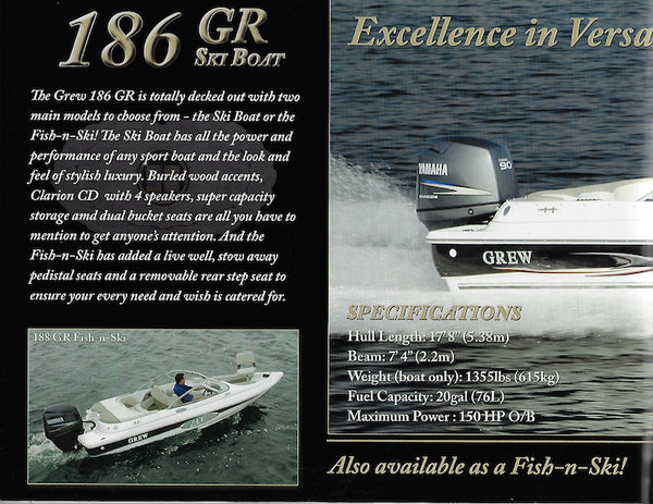 Grew 2008 Brochure – SailInfo I boatbrochure.com