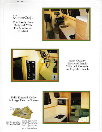 Clipper Craft Brochure – SailInfo I boatbrochure.com