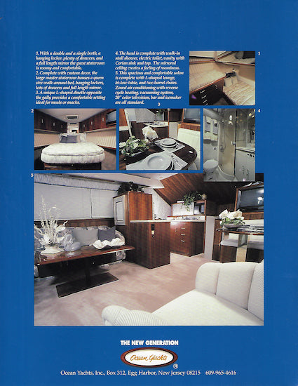 Ocean 42 Super Sport Brochure – SailInfo I boatbrochure.com