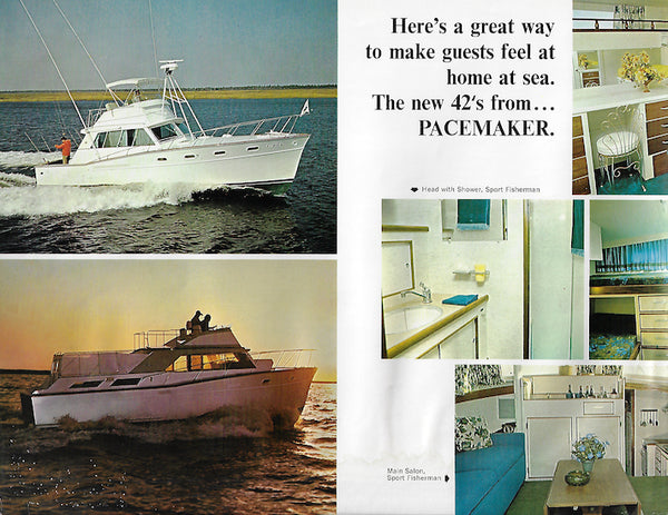 Pacemaker 42 Motor Yacht & Sportfishermen Brochure – SailInfo I ...