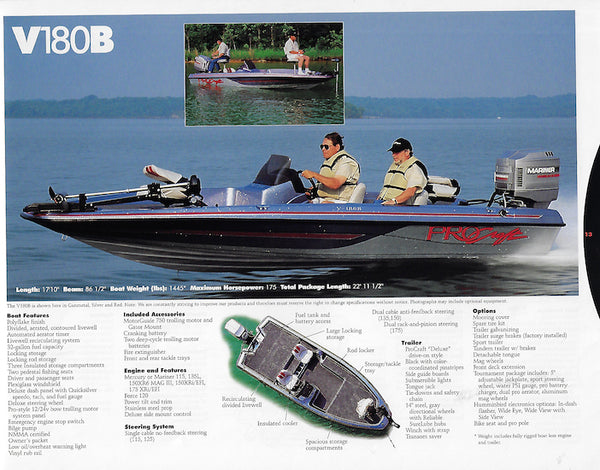 Procraft 1995 Brochure – SailInfo I boatbrochure.com