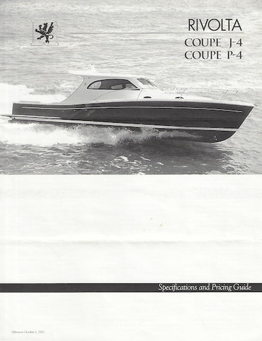Rivolta Marine – SailInfo I boatbrochure.com
