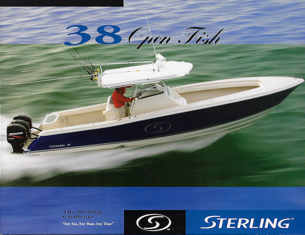 Sterling 38 Open Fish Brochure – SailInfo I boatbrochure.com