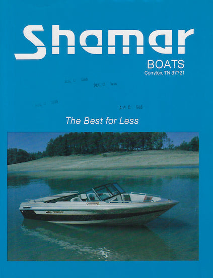 Shamer 1980s Brochure – SailInfo I boatbrochure.com