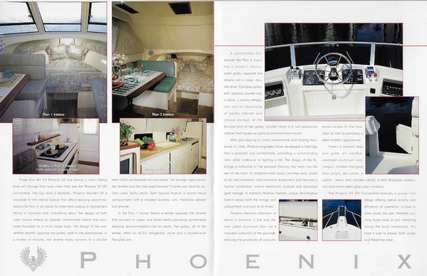 Phoenix 29 SFX Convertible Brochure – SailInfo I boatbrochure.com