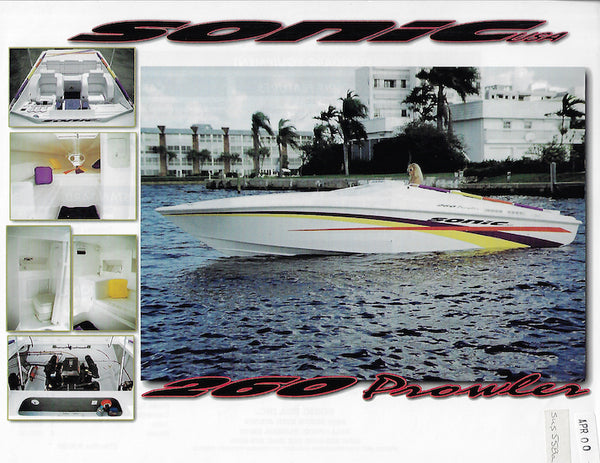 Sonic Prowler 260 Brochure – SailInfo I boatbrochure.com