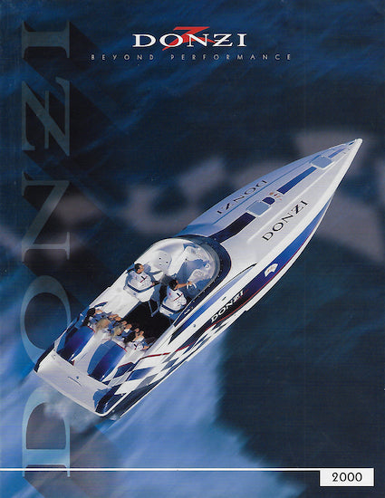 Donzi 2000 Poster Brochure – SailInfo I boatbrochure.com