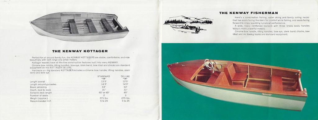 Kenway 1950s Brochure – SailInfo I boatbrochure.com
