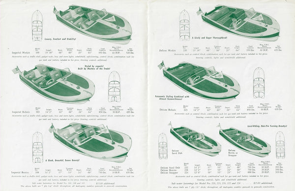 Dunphy 1957 Brochure – SailInfo I boatbrochure.com
