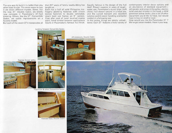 Pacemaker 37 Sport Fisherman & Cruisers Brochure – SailInfo I ...