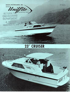 Uniflite 23 Cruiser Brochure – SailInfo I boatbrochure.com
