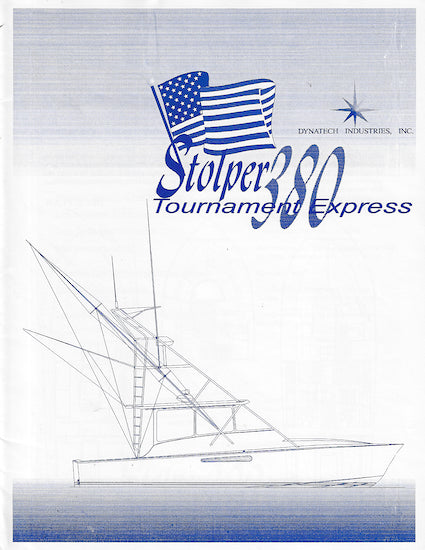 Dynatech Stolper 380 Brochure Package – SailInfo I boatbrochure.com