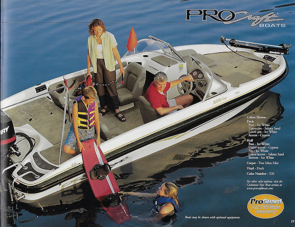 Procraft 2001 Brochure – SailInfo I boatbrochure.com