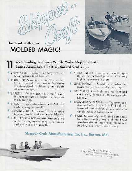 Skipper Craft Brochure – SailInfo I boatbrochure.com