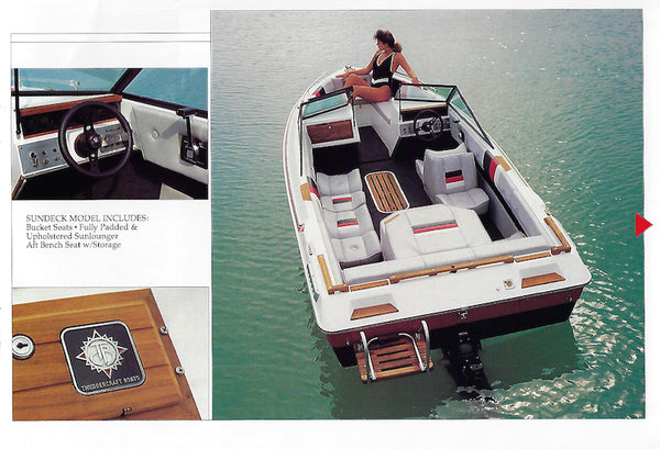 Thunder Craft 1986 Brochure – SailInfo I boatbrochure.com