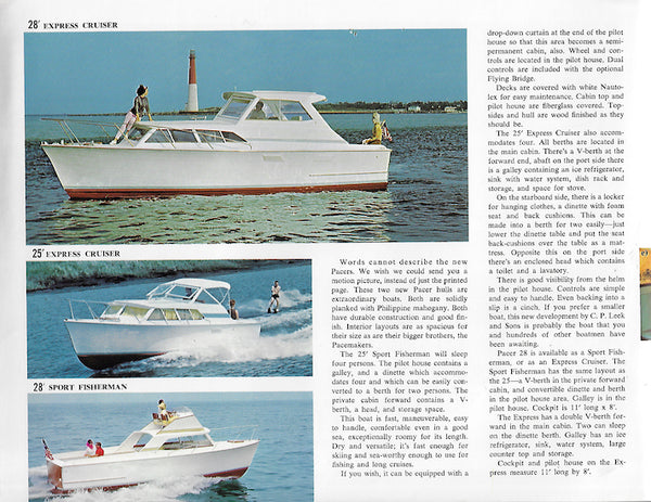 Pacemaker Pacer 25 / 28 Brochure – SailInfo I boatbrochure.com