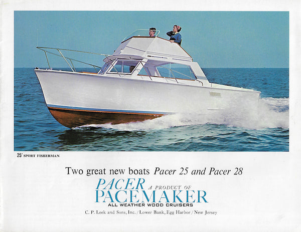 Pacemaker Pacer 25 / 28 Brochure – SailInfo I boatbrochure.com