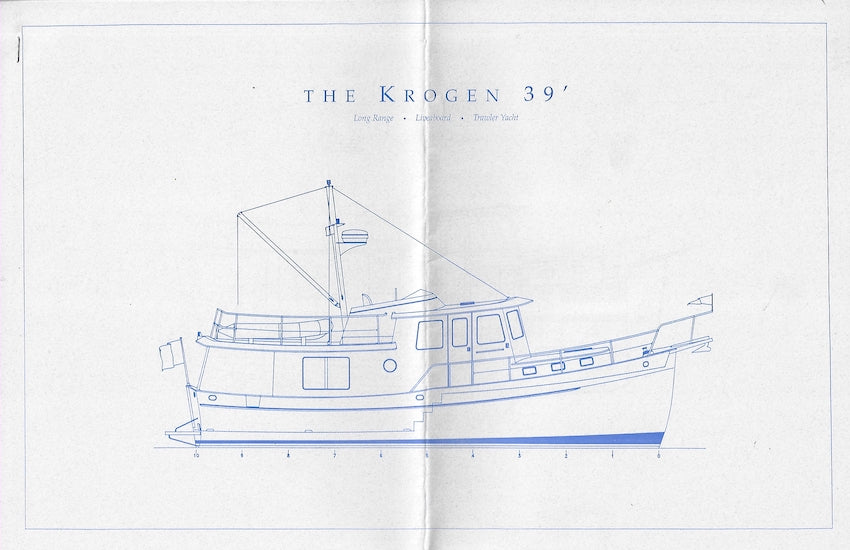 Krogen 39 Trawler Study Package – SailInfo I boatbrochure.com
