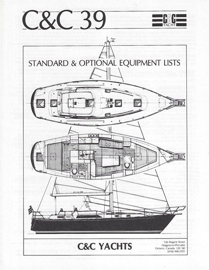 C&C Landfall 39 Specification Brochure – SailInfo I boatbrochure.com