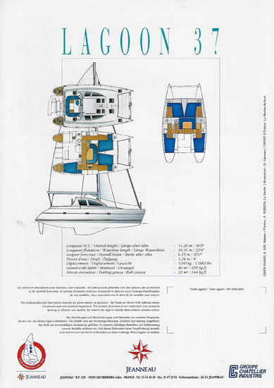 Lagoon 37 Brochure – SailInfo I boatbrochure.com