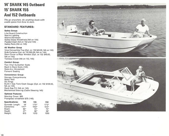 Larson 1970 Brochure – SailInfo I boatbrochure.com