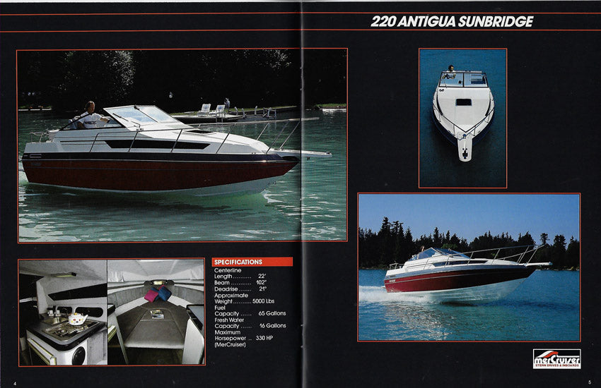 Mirage 1980s Brochure – SailInfo I boatbrochure.com