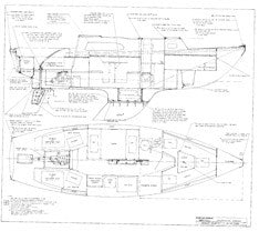 Columbia 28 Construction Drawing – SailInfo I boatbrochure.com