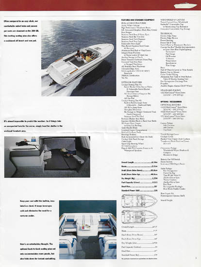 Sea Ray 1992 SR Series Brochure – SailInfo I boatbrochure.com