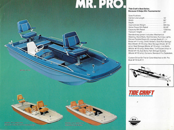 TideCraft 1974 Brochure – SailInfo I boatbrochure.com