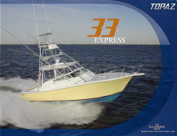 Topaz 33 Express Brochure – SailInfo I boatbrochure.com